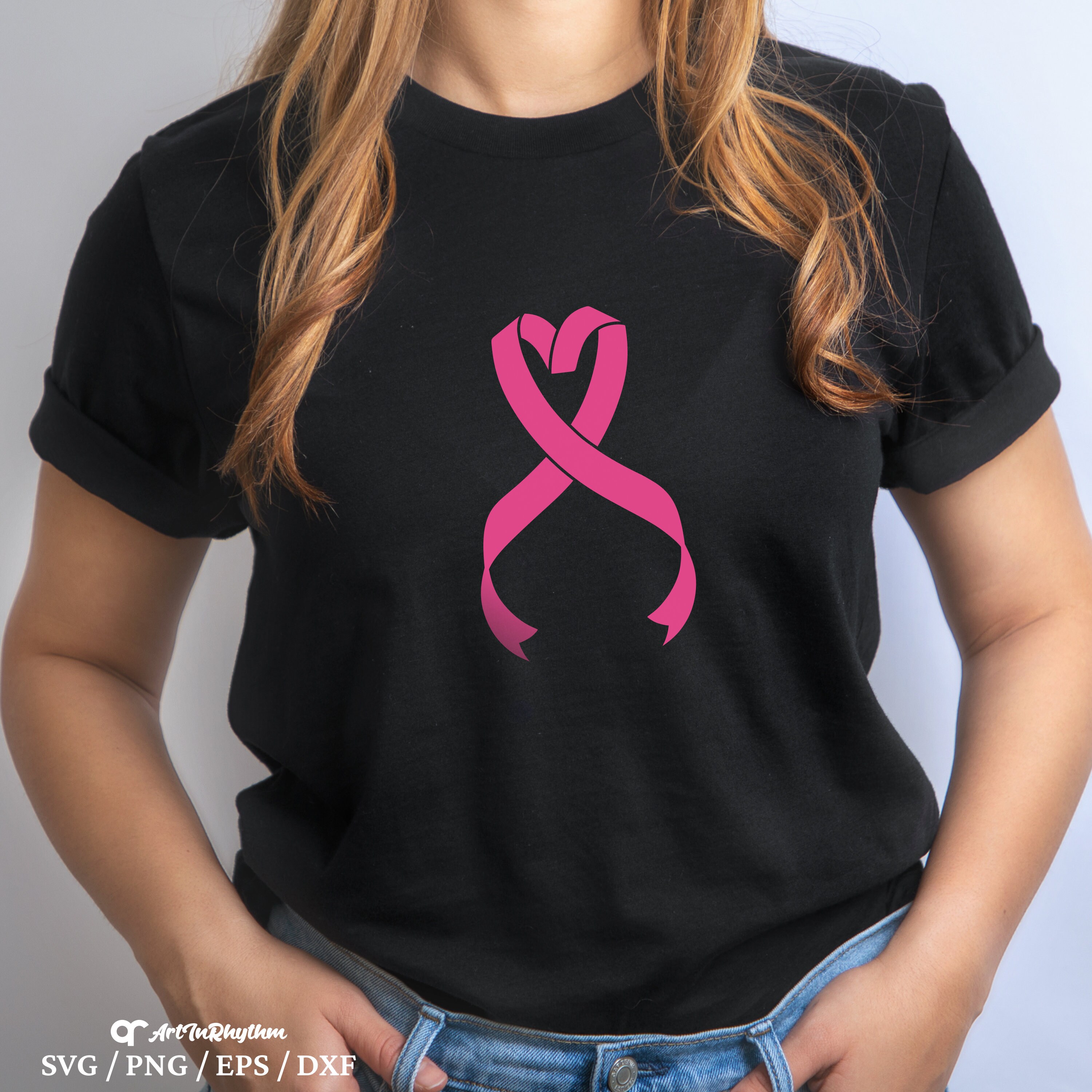 Pink Ribbon Svg, Breast Cancer Awareness Svg, Breast Cancer Svg ...
