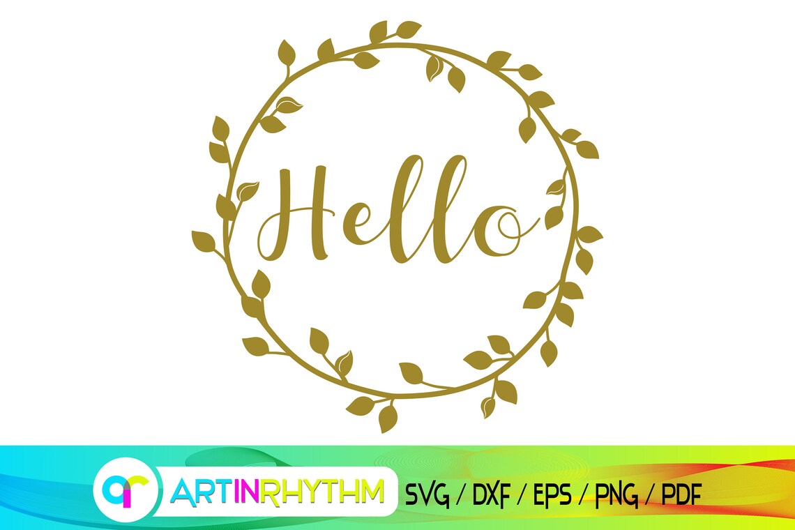 Hello Hello Svg Hello Svg Bundle Printable Card Card - Etsy