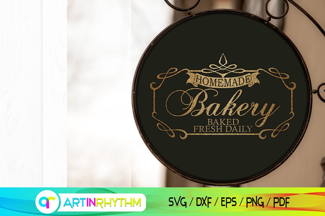 Bakery Svg Bakeshop Svg Bakery Shop Svg Bakery Sign Bakery | Etsy UK