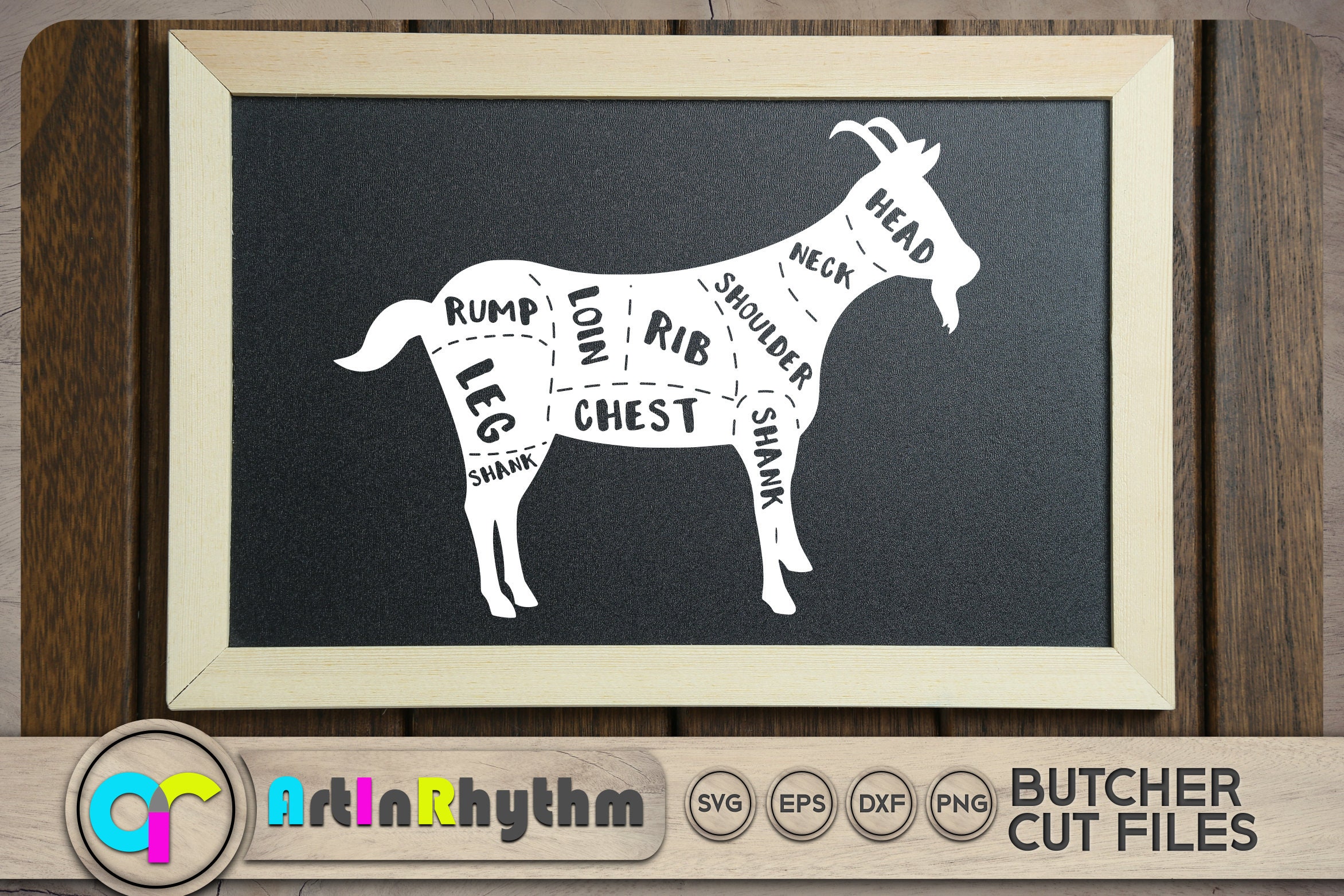 Cuts Of Goat Diagram