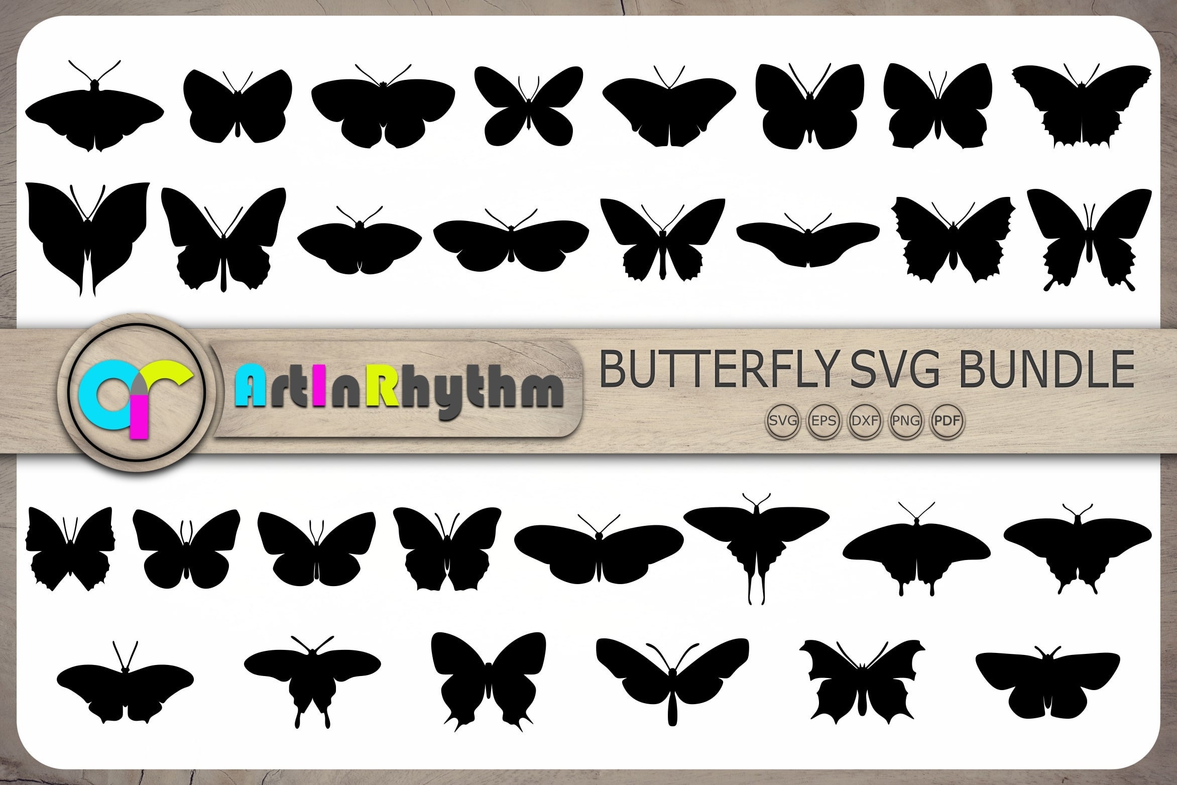 Butterfly Svg Butterfly Svg Bundle Butterfly Svg Files - Etsy