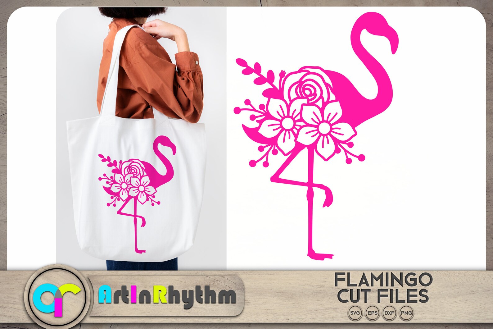 Flamingo Flamingo Svg Flamingo Cut Files Floral Flamingo - Etsy