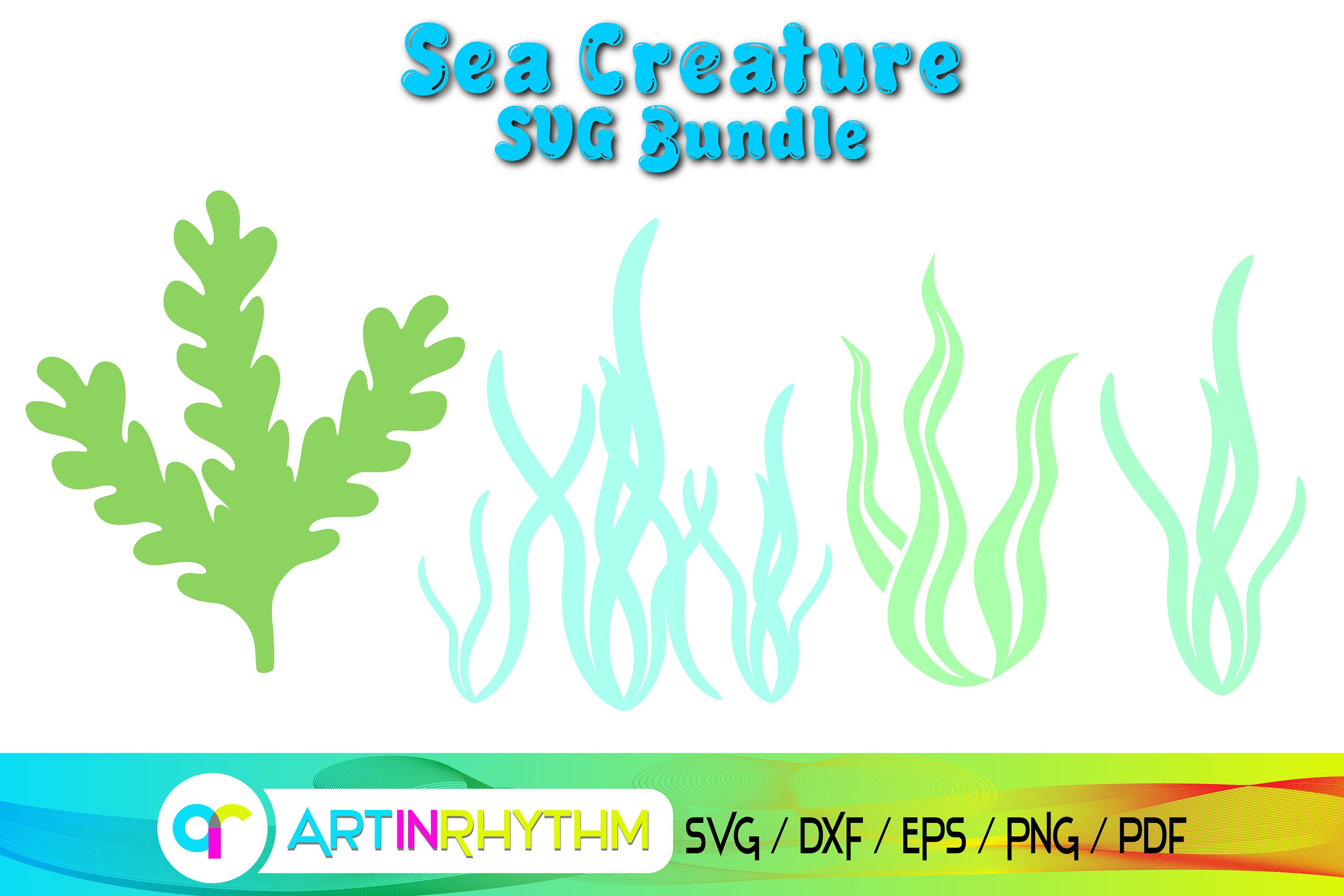 Sea Creature Svg Animals Svg Marine Life Svg Marine | Etsy