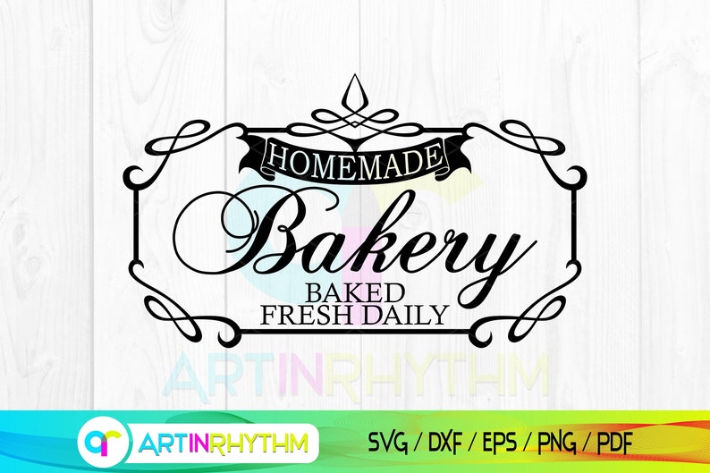 Bakery Svg Bakeshop Svg Bakery Shop Svg Bakery Sign Bakery | Etsy UK