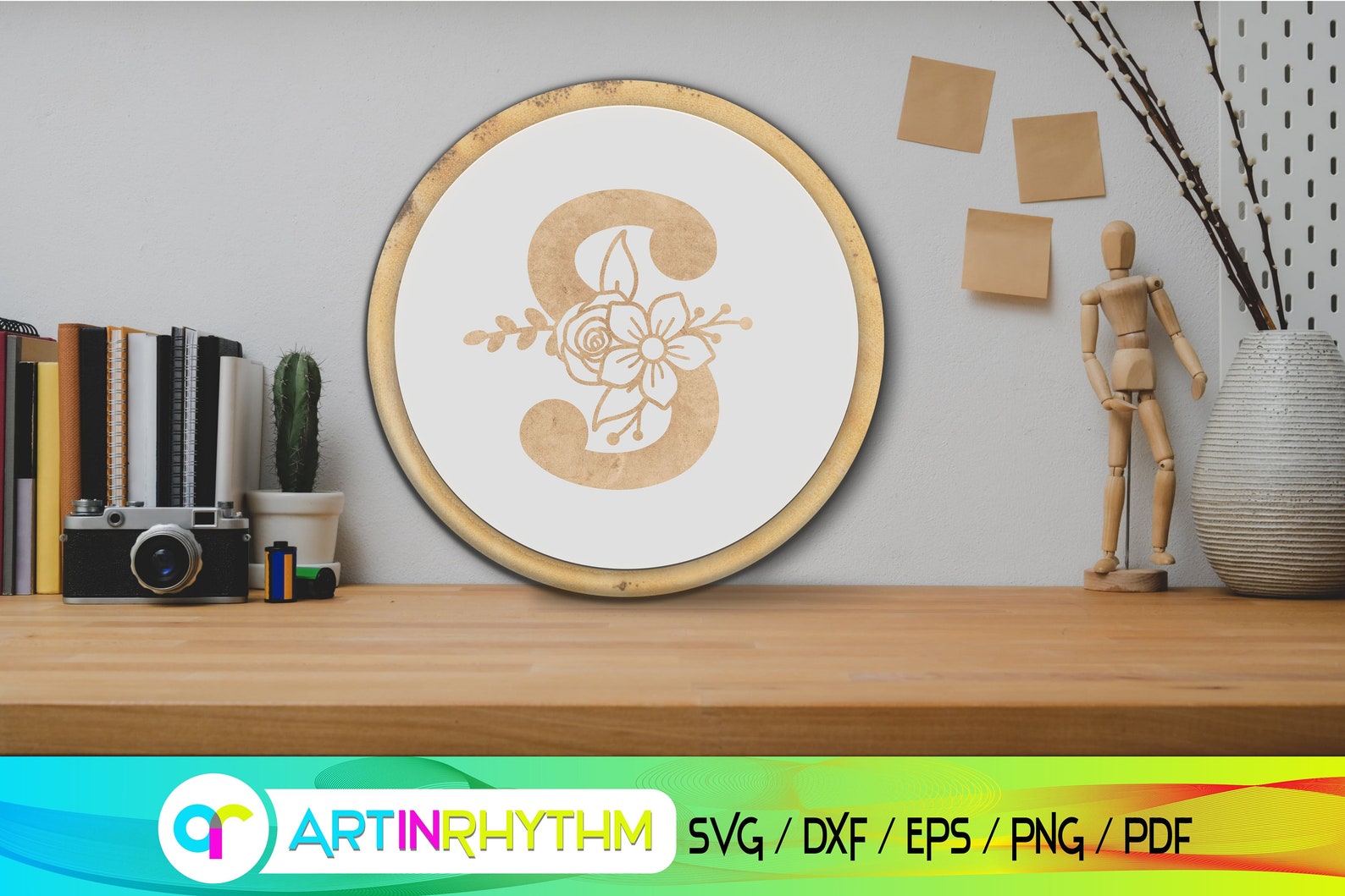 Letter S Svg Floral Letter S Alphabet Svg Letter Svg - Etsy