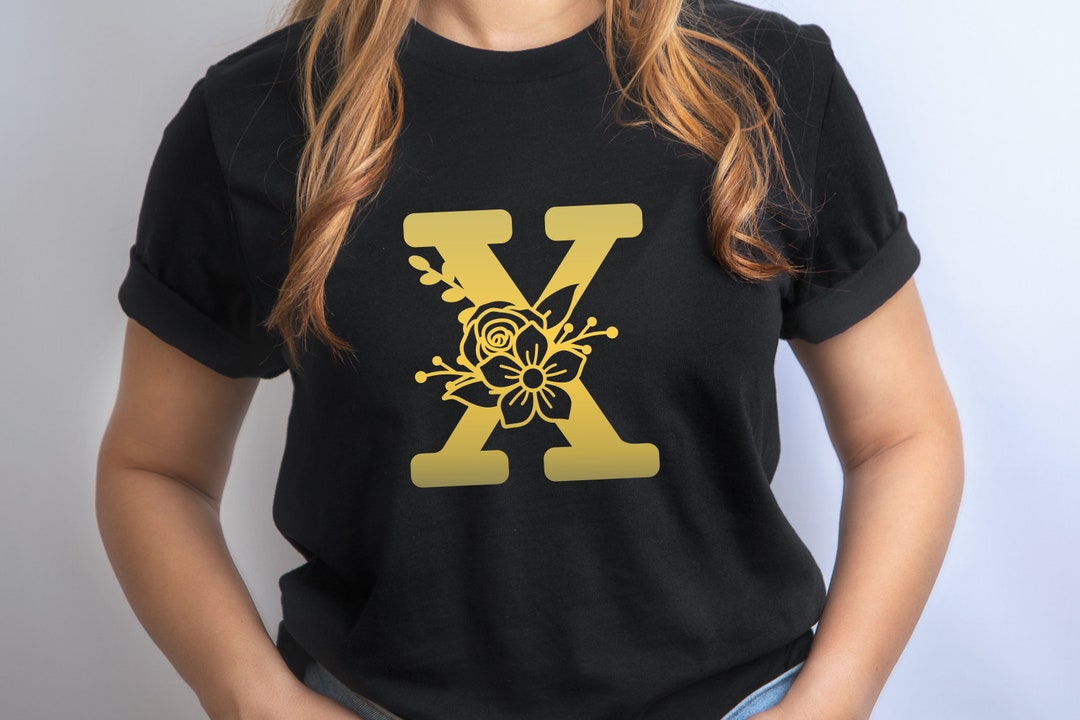 Letter X Svg Floral Letter X Alphabet Svg Letter Svg - Etsy