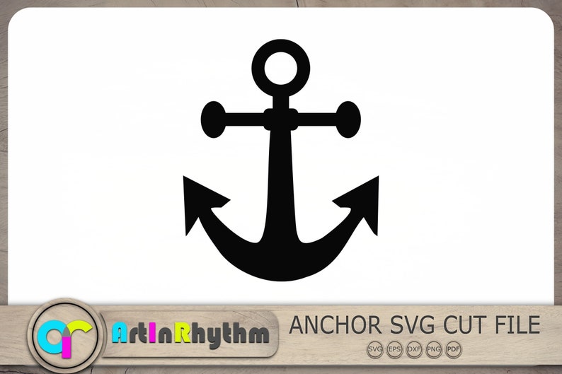Anchor Svg Cut File Nautical Svg Ship Anchor Svg Navy - Etsy