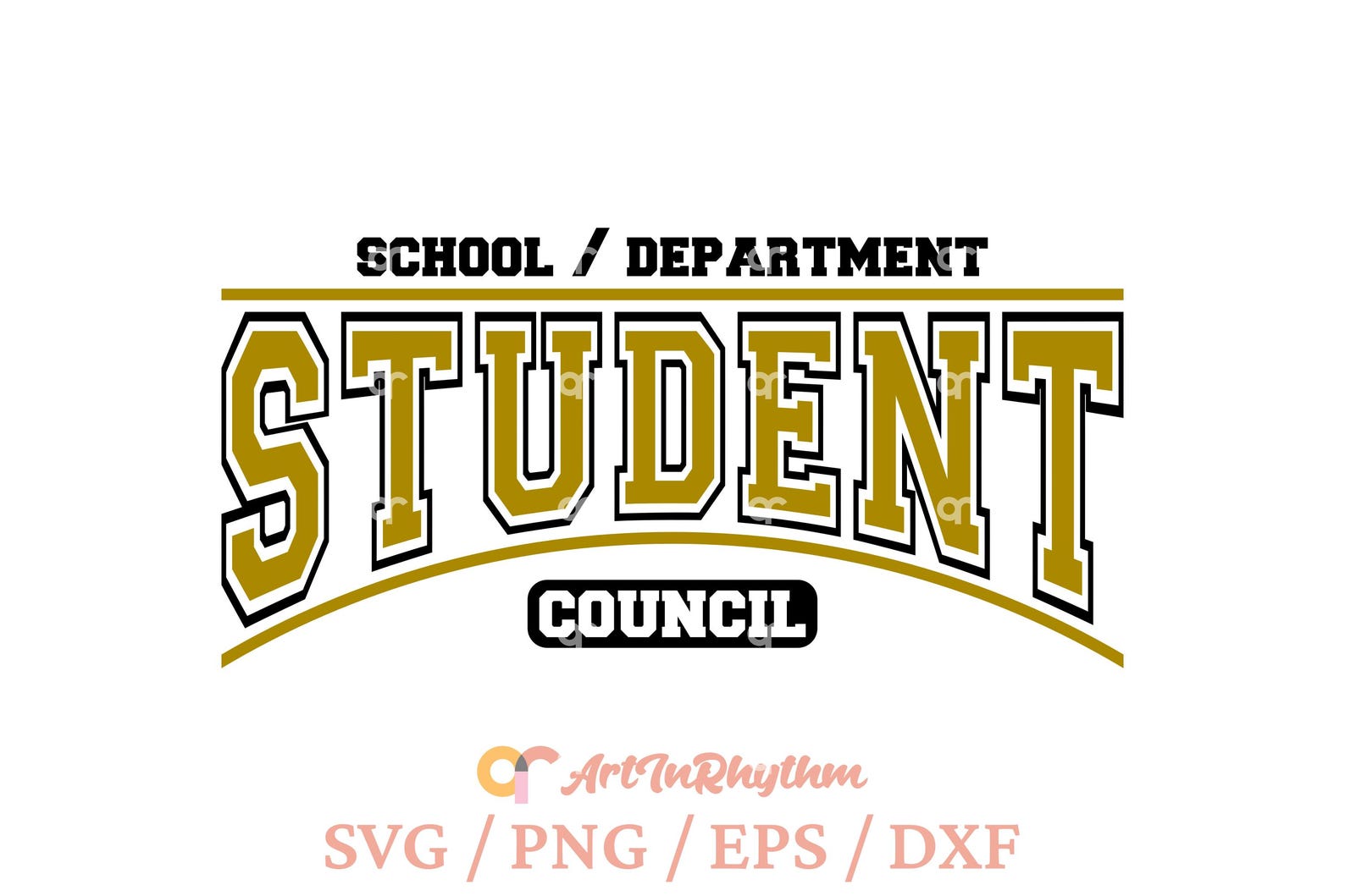 Student Council Shirt Svg, Custom School Student Council Template Svg ...
