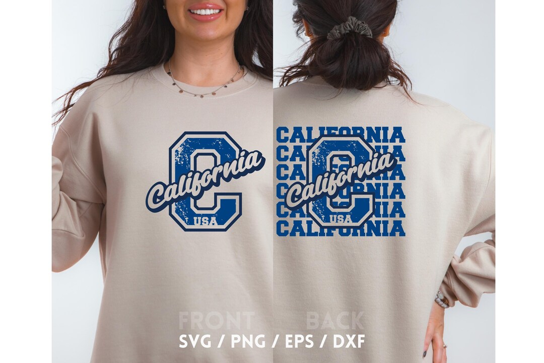 California State Shirt Svg Vector, Distressed California America PNG ...