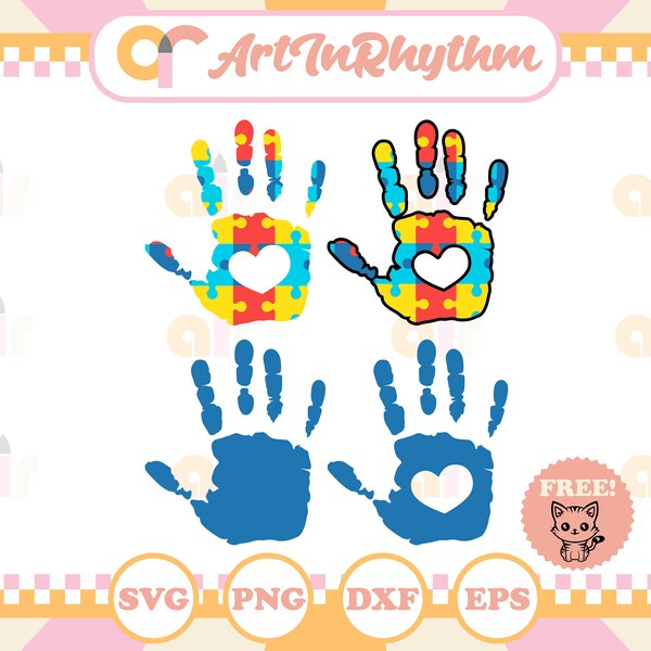 Autism Awareness Svg - Etsy