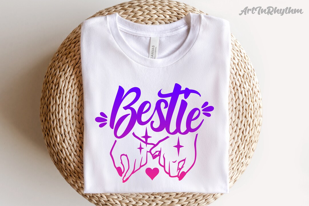 Bestie Pinky Promise Svg, Pinky Promise Svg, Friendship Svg, Bestie Svg, Best Friend Shirt SVG ...