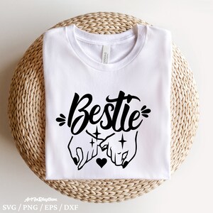 Bestie Pinky Promise Svg, Pinky Promise Svg, Friendship Svg, Bestie Svg, Best Friend Shirt SVG ...