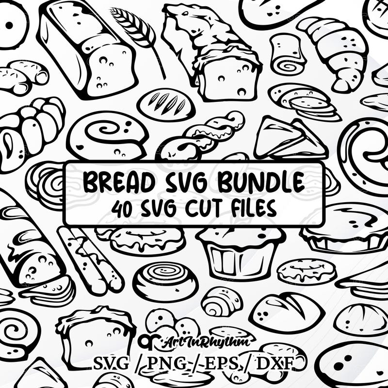 Loaf of Bread Svg - Etsy