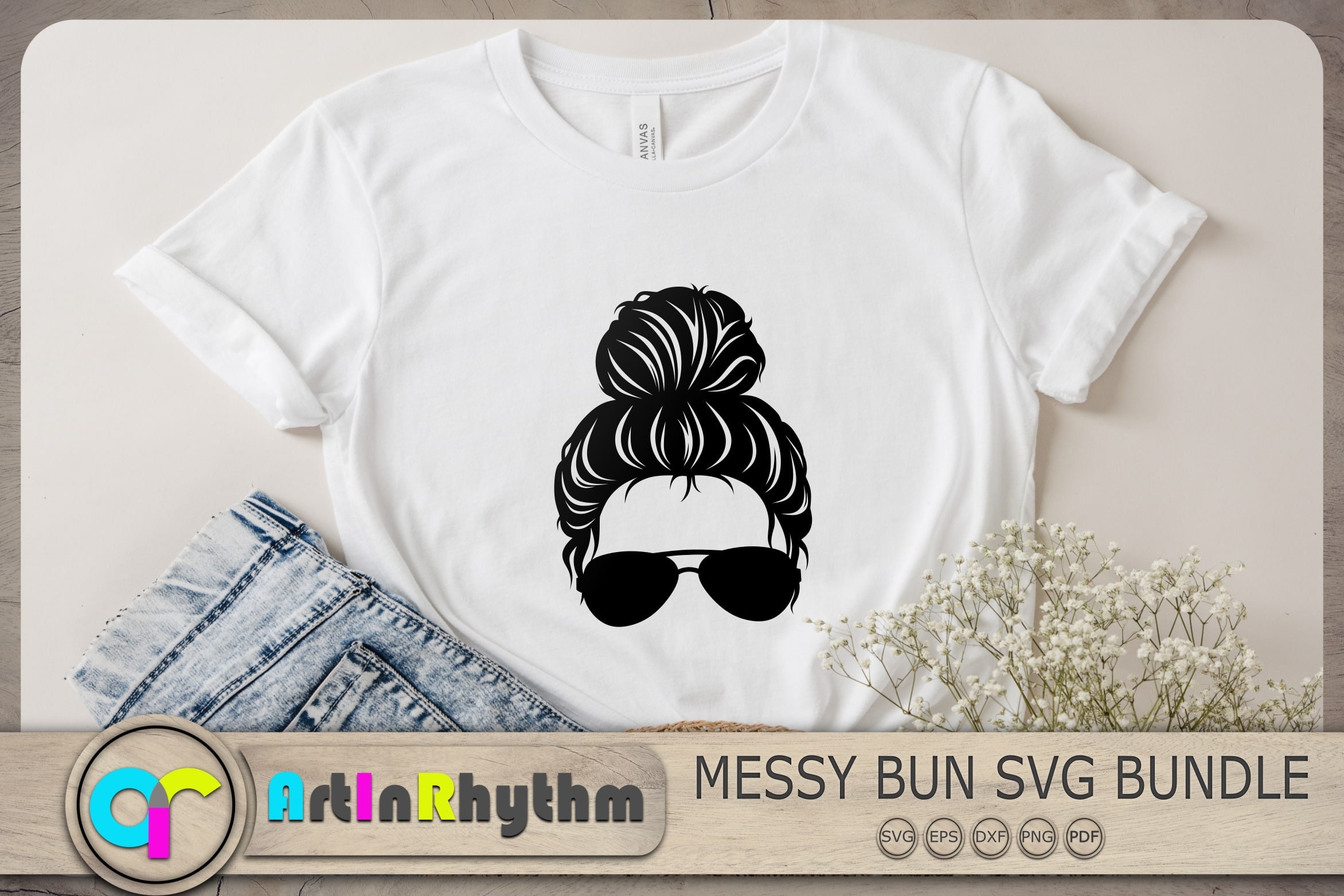 Messy Bun Svg Bundle Messy Bun Svg Hair Bun Svg Hair Svg - Etsy