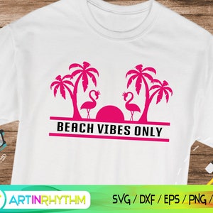 Flamingo Split Frame Monogram Svg Bundle Summer Flamingo | Etsy