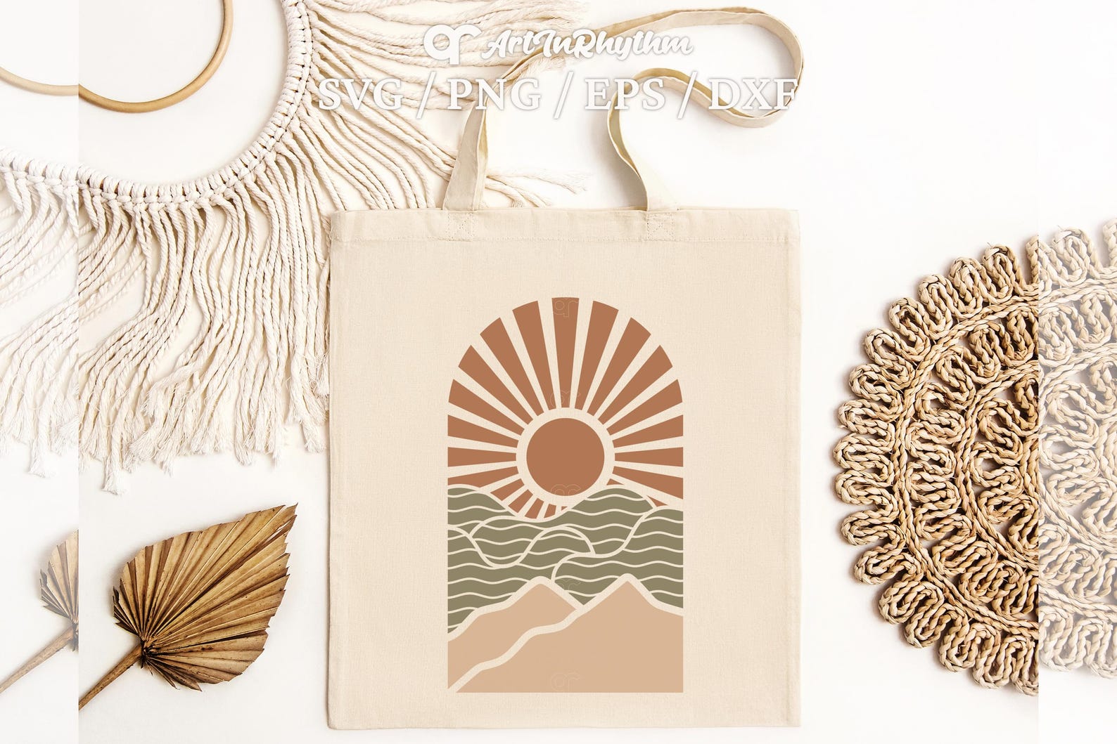 Boho Svg, Boho Elements Svg, Boho Wall Arts Svg, Bohemian Svg ...