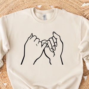 Holding Hands Svg Bundle, Pinky Promise Svg, Handshake Svg, Finger ...