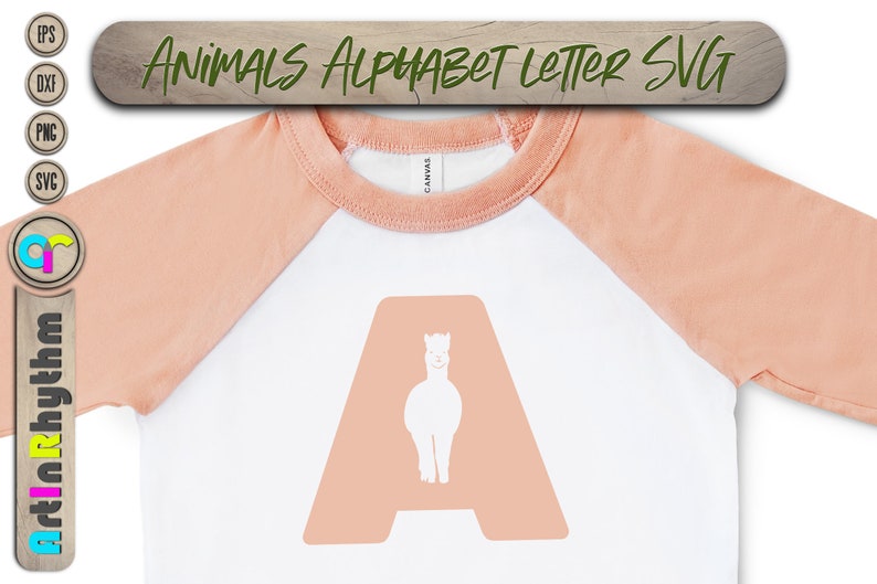 Animals Alphabets Svg Bundle Kids Complete Alphabets A-Z - Etsy