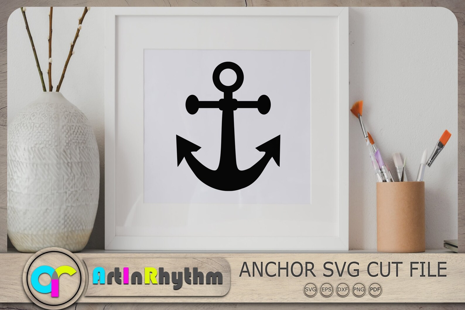 Anchor Svg Cut File Nautical Svg Ship Anchor Svg Navy - Etsy