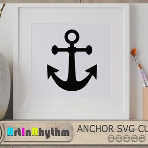 Anchor Svg Cut File Nautical Svg Ship Anchor Svg Navy - Etsy