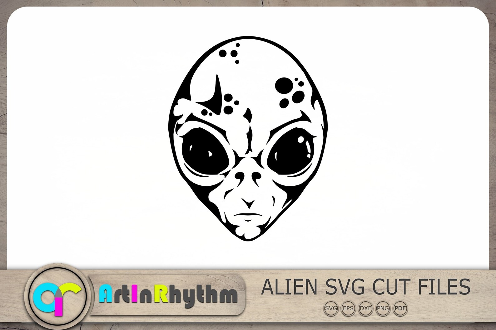 Alien Head Svg Alien Head Vector Alien Head Clipart - Etsy