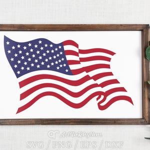 American Flag Svg, 4th of July Svg, Independence Day Svg, USA Flag Svg ...