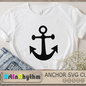 Anchor Svg Cut File Nautical Svg Ship Anchor Svg Navy - Etsy