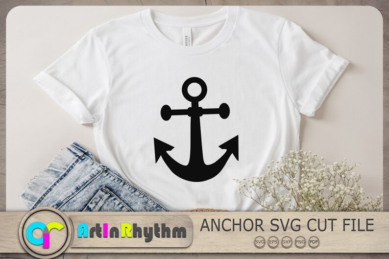 Anchor Svg Cut File Nautical Svg Ship Anchor Svg Navy - Etsy
