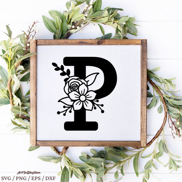Letter P Svg - Etsy