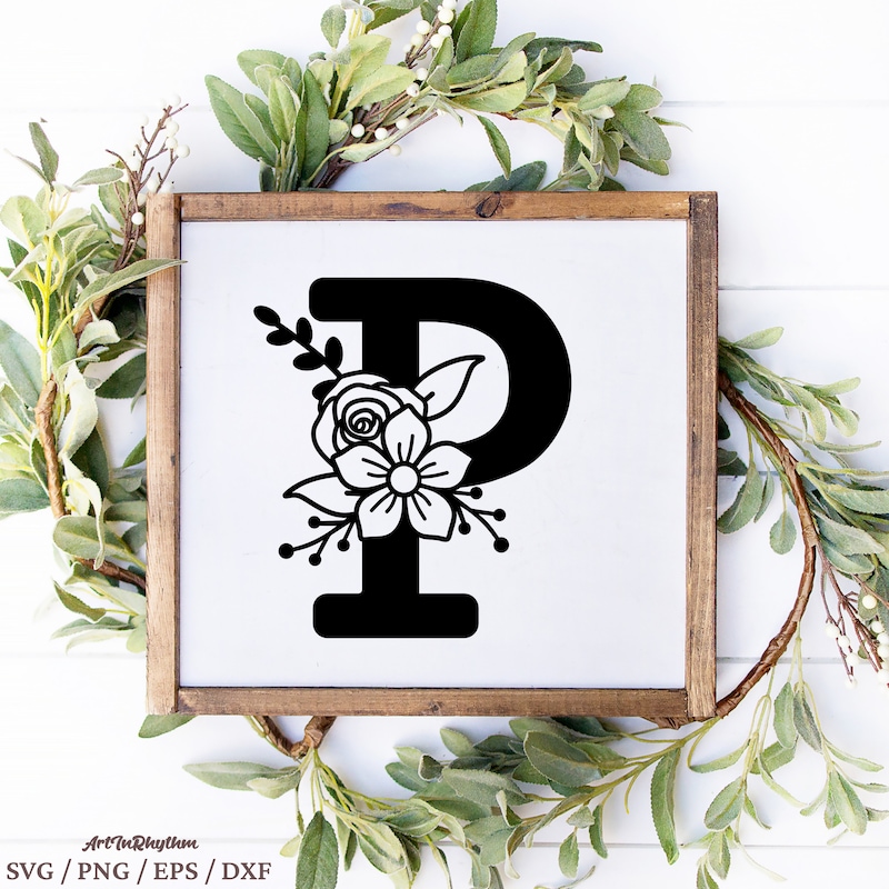 Letter P Svg - Etsy