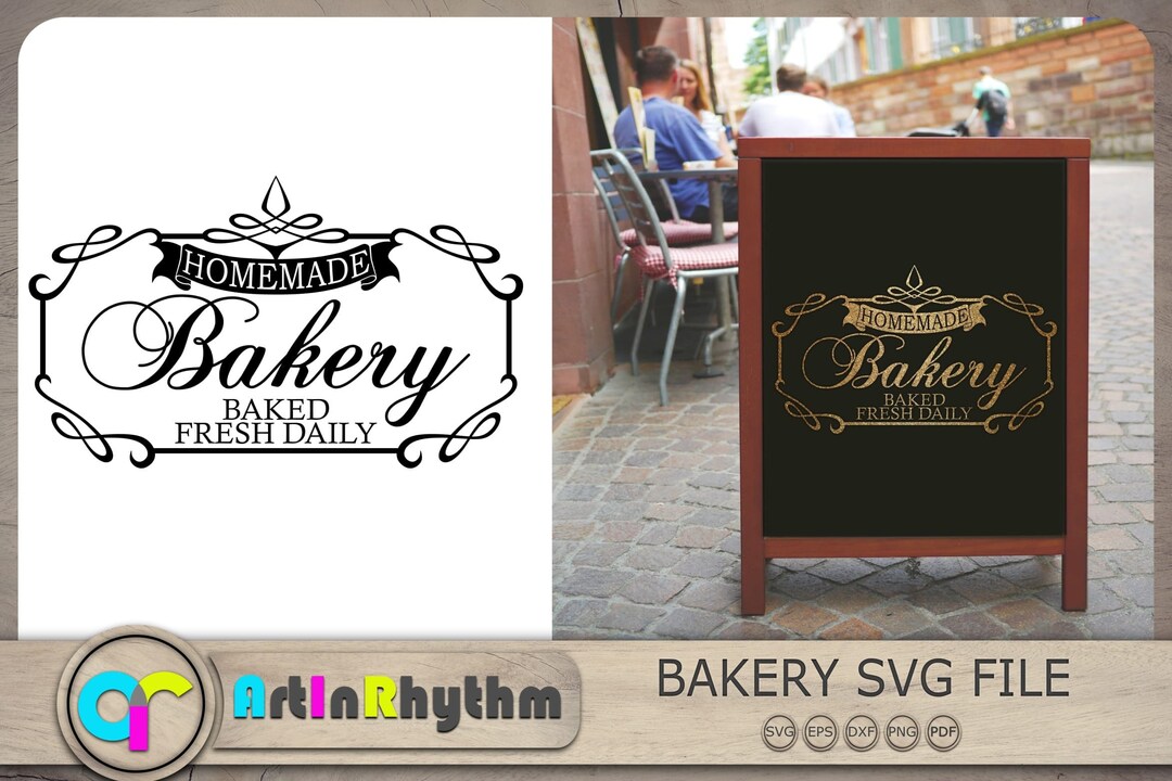 Bakery Svg Bakeshop Svg Bakery Shop Svg Bakery Sign Bakery - Etsy