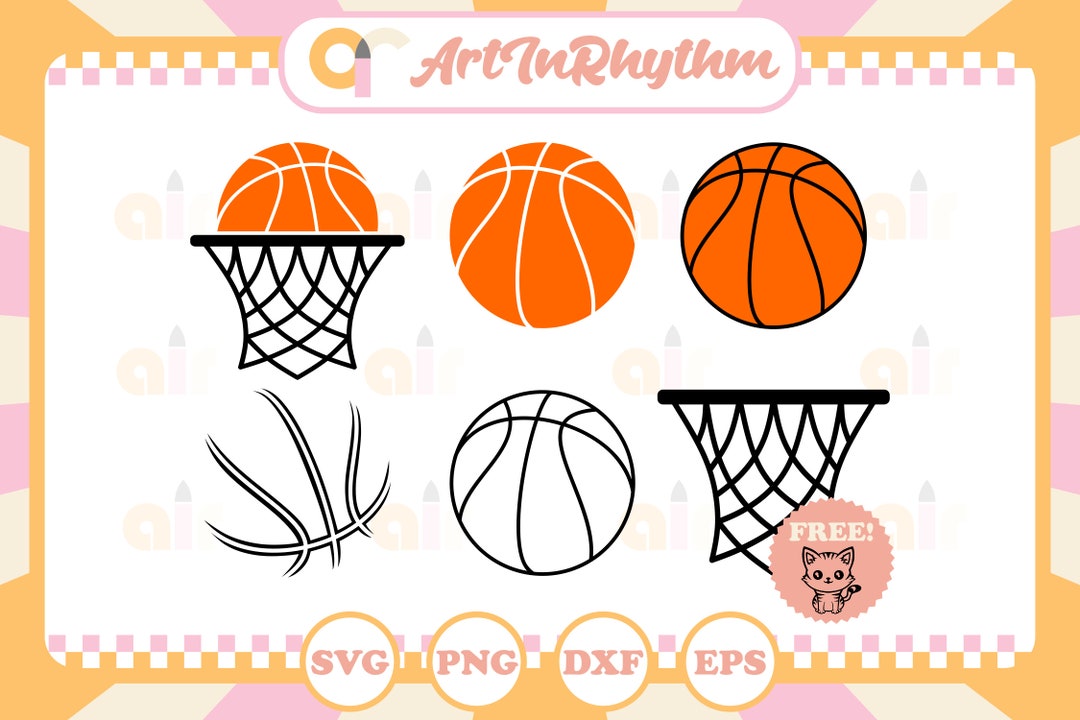 Basketball Svg Basketball Svg Bundle Basketball Hoop Svg - Etsy