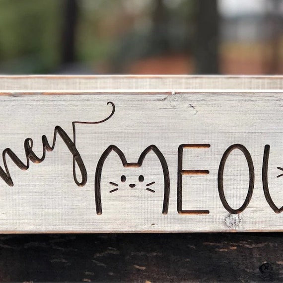 Paper, Party & Kids Papercraft Cat svg file Cat svg Meow svg cut file ...