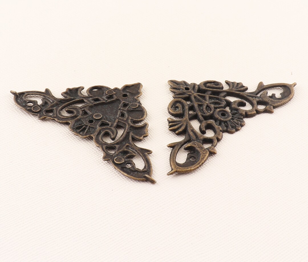 Bronze Metal Corner,protective Corners,12pcs Frame Corner,47mm Book ...