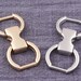 Silver / Gold Key Ring Connectorsmetal Swivel Ring Connectors, Key ...