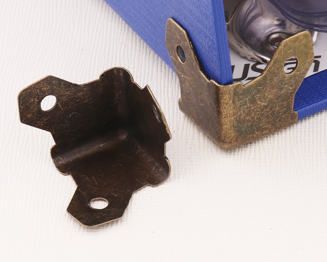 Antique Bronze Metal Corners,28mm Corner Braces,box Corners,jewelry Box ...