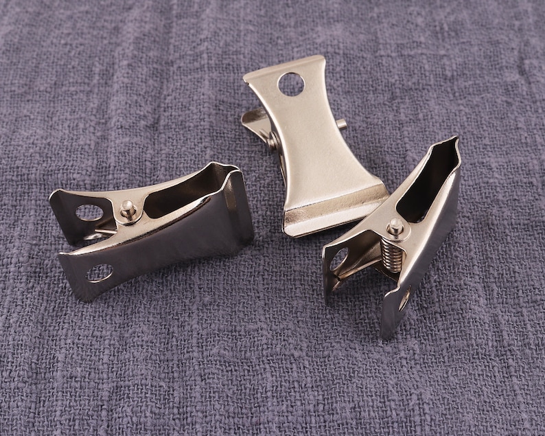 Metal Clip Alligator Clips 30pcs Swivel Clips 30mm Spring - Etsy