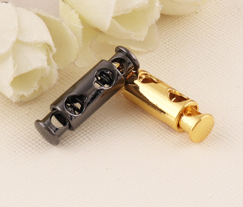 Rose Gold/silver/gunmetal/gold Spring Cord Lockcord - Etsy