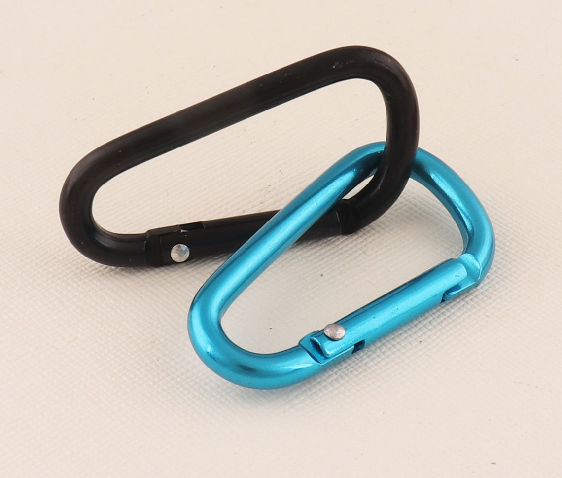 Blue/black/purple Aluminum Carabinermulti-color Carabiner - Etsy