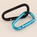 Blue/black/purple Aluminum Carabiner,multi-color Carabiner Keychain ...