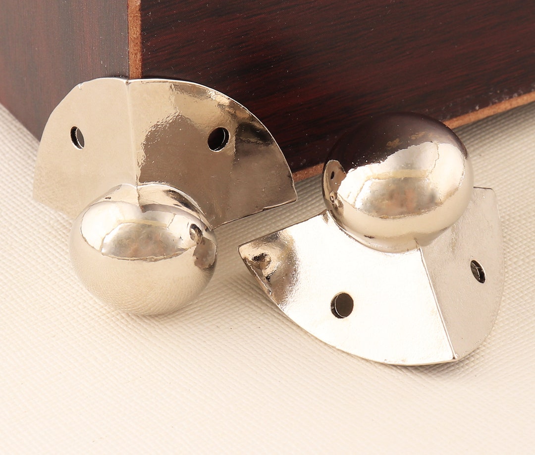 Set of 4 Box Feet Furniture Corner Foot,furniture Leg Protection ,35mm ...