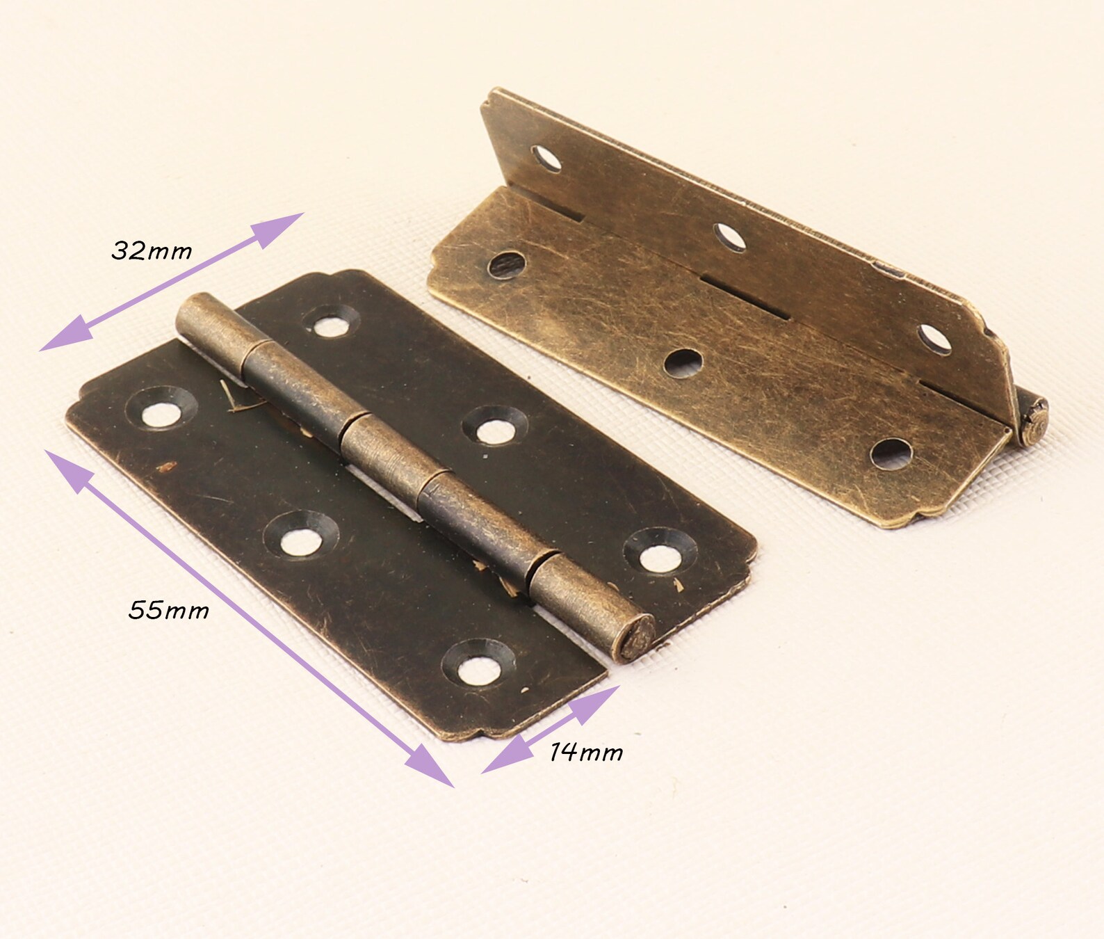 Wooden Box Hingesparliament Hingesdecorative Hinges55mm - Etsy