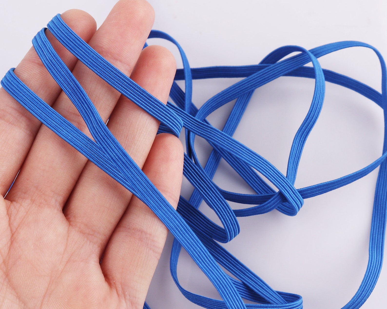 30Y Elastic Thread Sewing Stretch String Poly Braided Rubber - Etsy