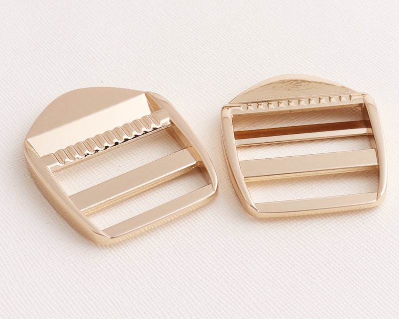 Ladder Lock Buckle Strap Adjuster Slider,light Gold Strap Adjuster ...