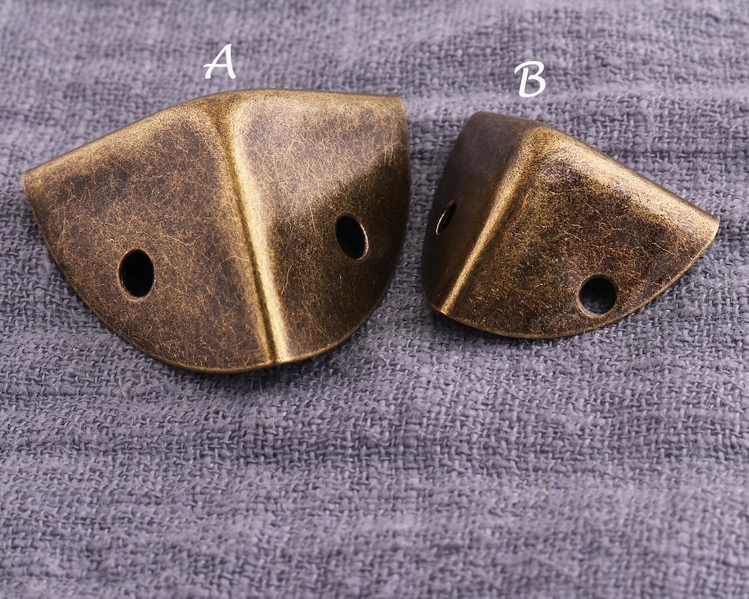 10pcs Metal Bags Corner,corner Protector, Bronze Corner ,leather ...