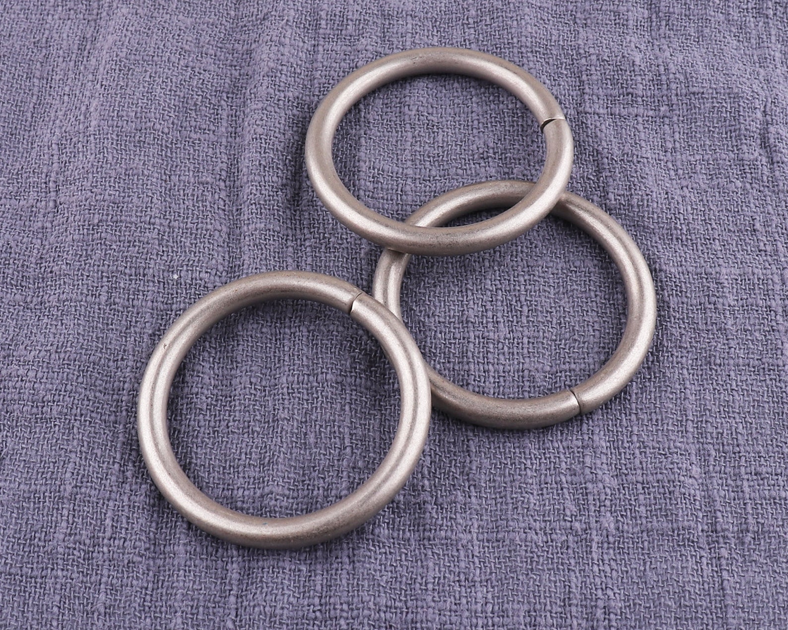 6pcs Open Jump Rings40mm Matt Silver Split Jump Rings Metal - Etsy