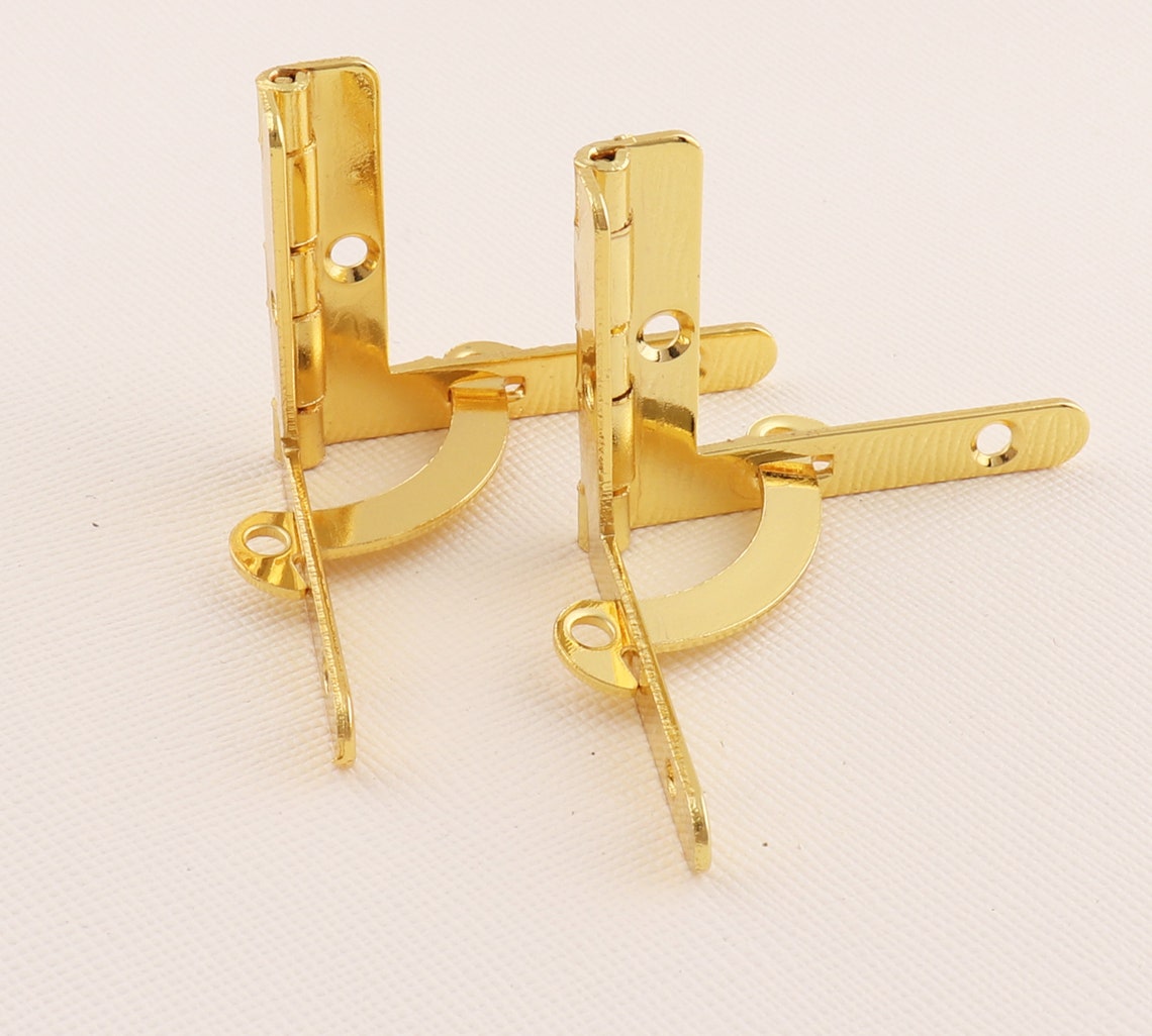 6pcs Gold Metal Hinges, Parliament Hinges, Jewelry Box Hinges, 30mm ...