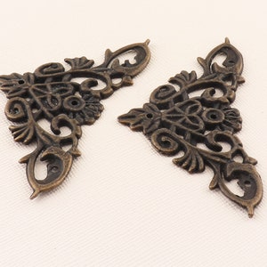 Bronze Metal Corner,protective Corners,12pcs Frame Corner,47mm Book ...