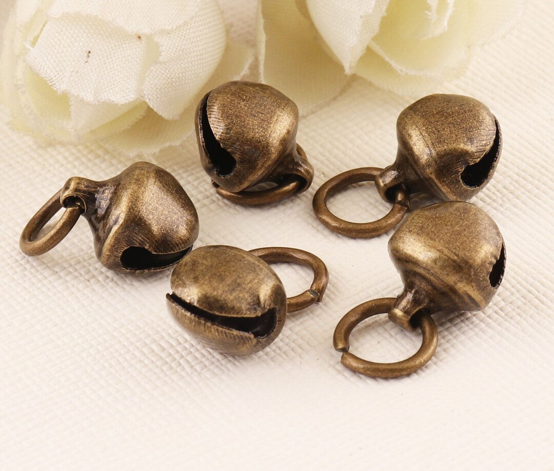 Bronze Christmas Bells,metal Bells,jingle Bells,120pcs Small Bells ...