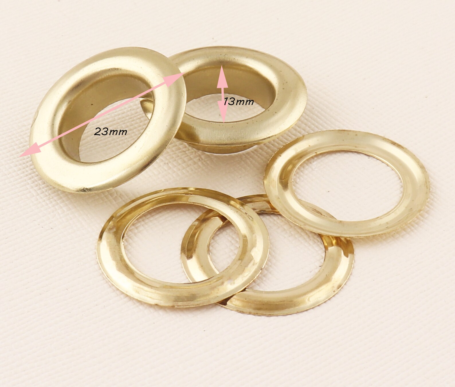 Eyelet With Washer,purse Eyeletlight Gold Grommets Eyelets,metal ...